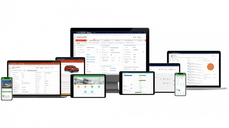 Yana Automotive Solution with 10 Success Modules | Technosoft Automotive