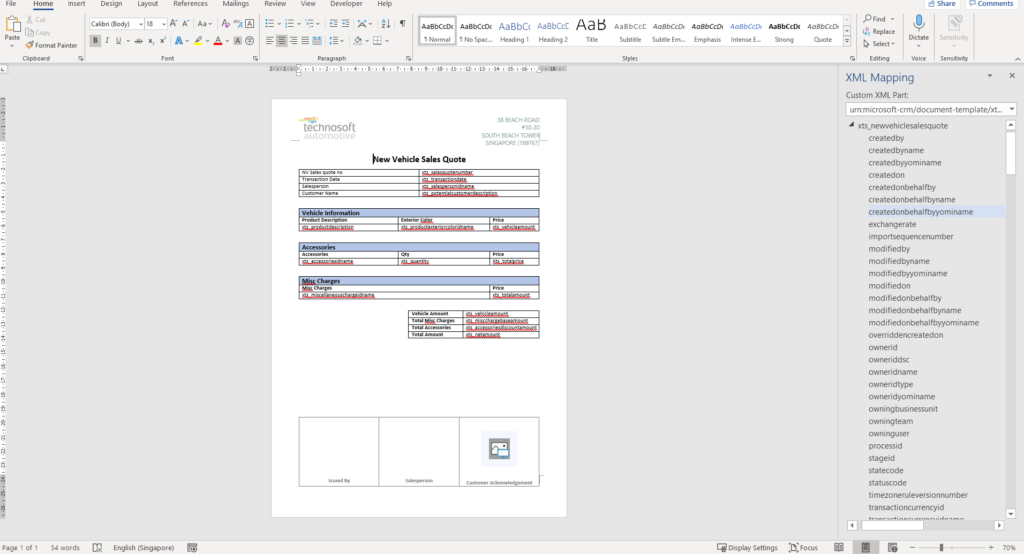 Using Yana DMS Word templates to create printable documents - Beyond ...